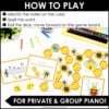 Ledger Lines Note Reading Games for Piano Lessons - Music Spelling Bee ...