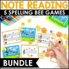 Music Games and Activities for Treble Clef and Bass Clef - Music ...