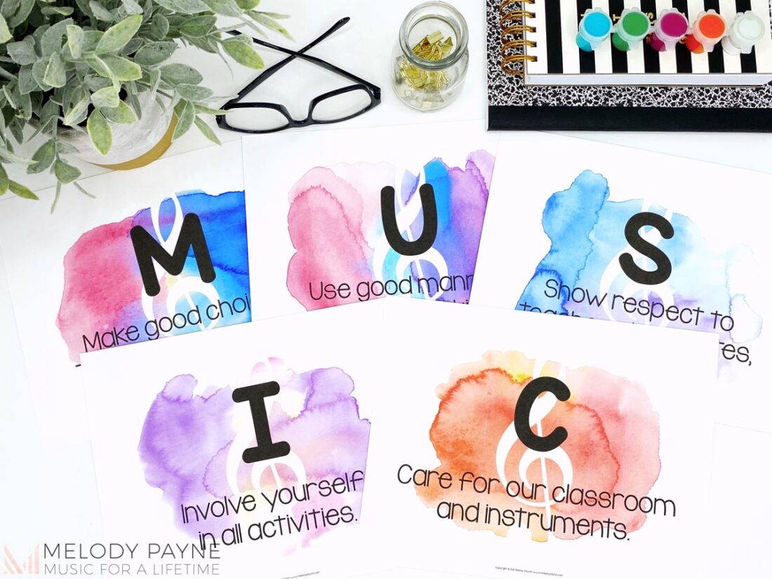 5 Ways to Use Your Music Classroom Decor Bundle in Your Piano Studio ...