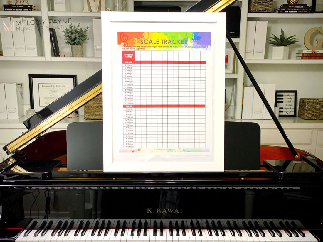 3 Reasons You Need Piano Scale Trackers in Your Piano Studio - Melody ...