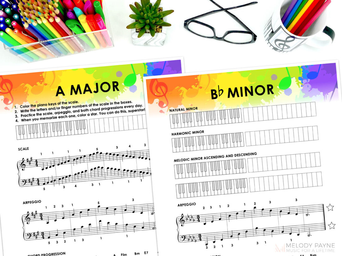 13 Fail-Proof Ways to Teach 2 Octave Piano Scales and Chords - Melody ...