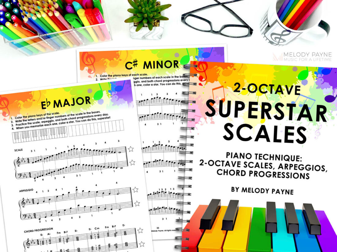 13 Fail-Proof Ways to Teach 2 Octave Piano Scales and Chords - Melody ...