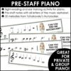 Treble and Bass Clef Sight-Reading Game for Piano Lessons – Feed The ...