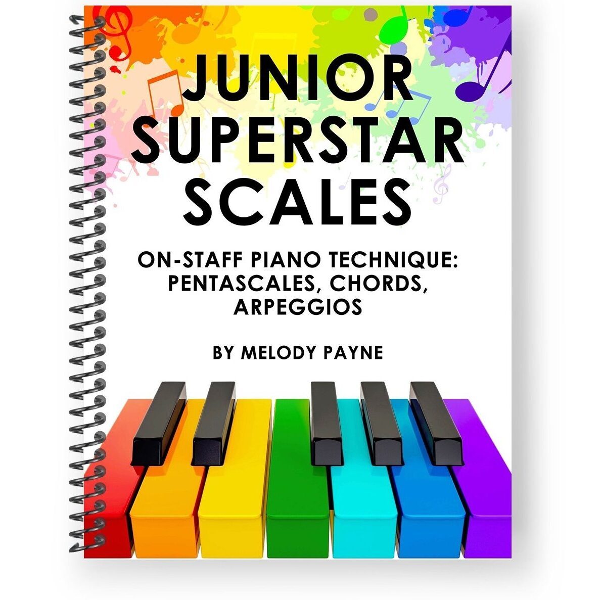 Superstar Scales, Chords, Arpeggios Books for Piano Lessons - Melody ...