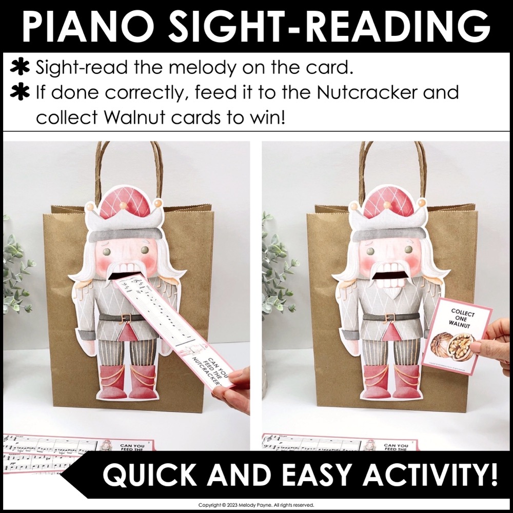 Treble and Bass Clef Piano Sight-Reading Game – Feed The Nutcracker ...
