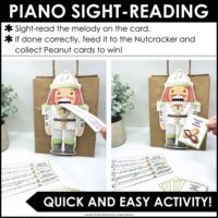 Treble Clef Ledger Lines Piano Sight-Reading Music Game - Feed the ...