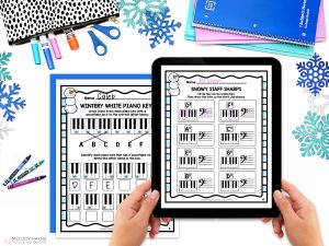 Cheery Winter Music Worksheets for Teaching Theory - Melody Payne ...