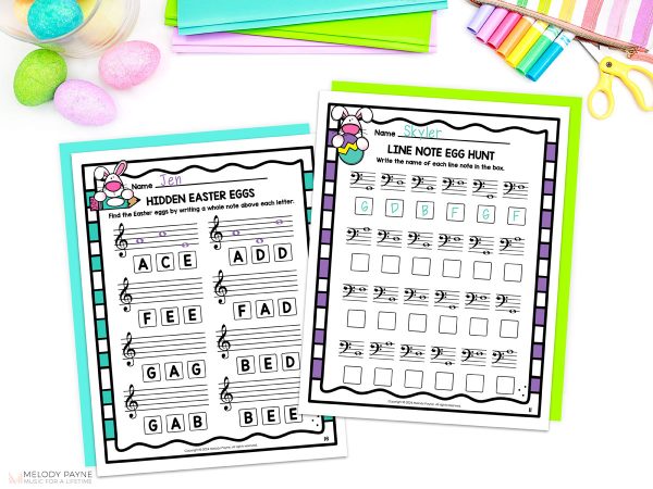 3 Creative Ways to Implement Easter Music Worksheets This Spring ...