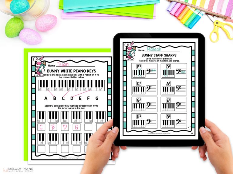 3 Creative Ways to Implement Easter Music Worksheets This Spring ...
