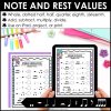 Christmas Music Worksheets - Treble & Bass Clef Note Naming Theory ...