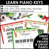 White Piano Keys Music Worksheets - Koala Piano Keys Are A Breeze ...