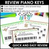 Piano Keyboard Music Worksheets - Sloth Piano Keys Are A Breeze ...