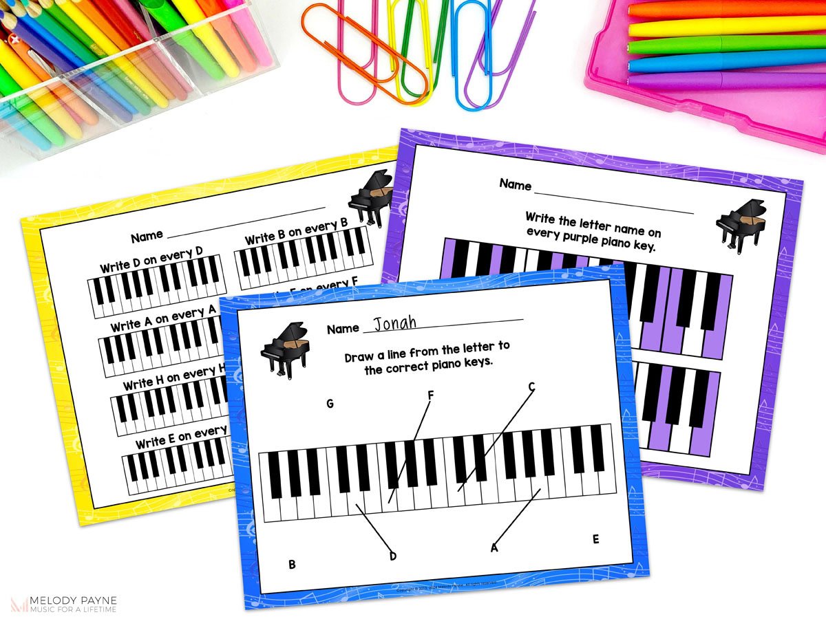 7 Unique Ways to Rock Your First Month of Piano Lessons with Activities ...