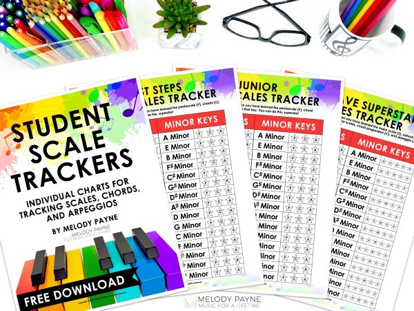 10 Creative Ways to Use the Major and Minor Scale Tracker PDF - Melody ...