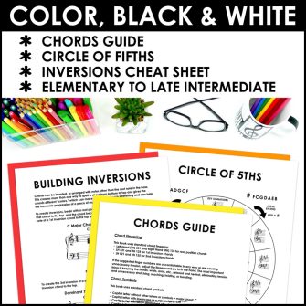 Superstar Inversions Piano Book - Chord Inversions, Progressions, and ...