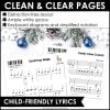 Pre-Staff Christmas Piano Sheet Music - Traditional & Original Pre ...
