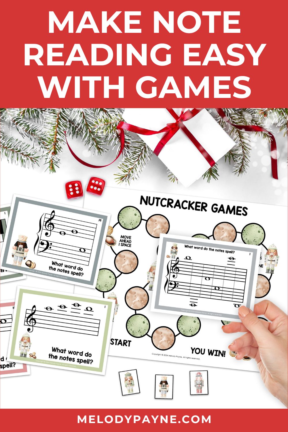 Make Note Identification Easy with Nutcracker Note Reading Games ...
