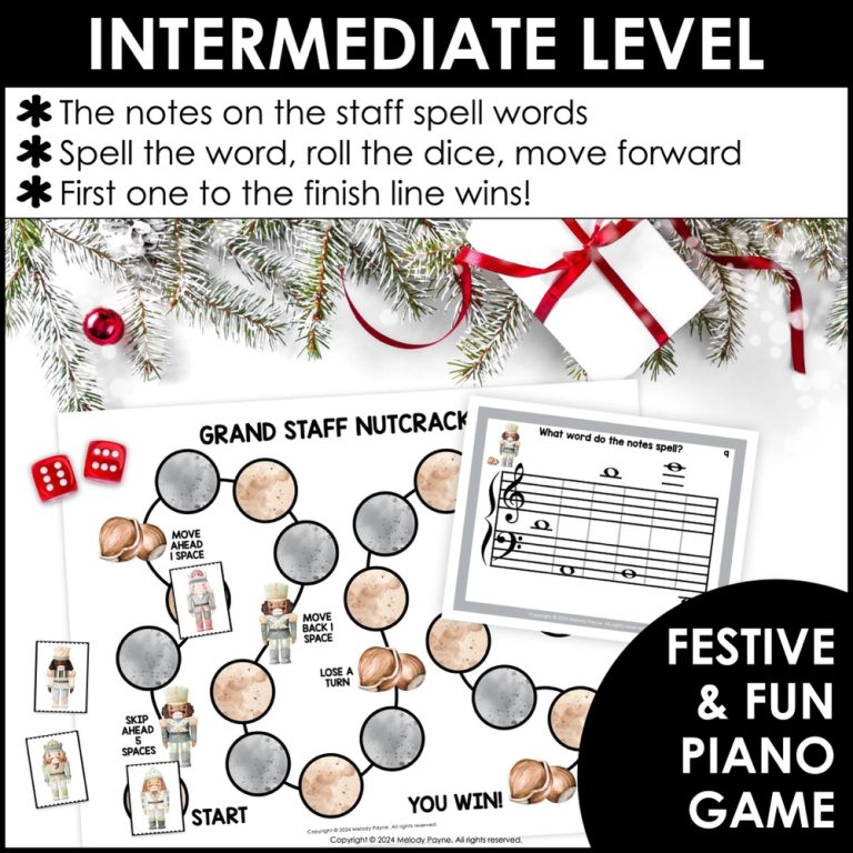 Music Games and Activities for Treble Clef and Bass Clef - Music ...