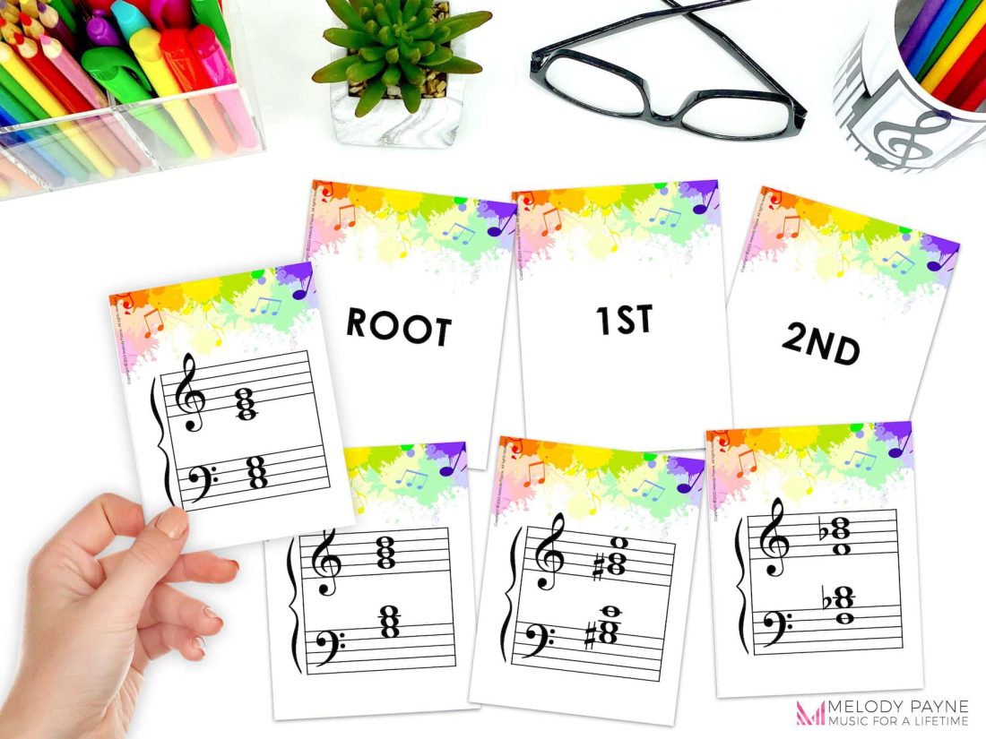 Teaching Major Chords and Inversions with Visual Aids - Melody Payne ...