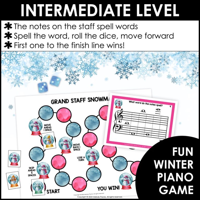 Music Games and Activities for Treble Clef and Bass Clef - Music ...