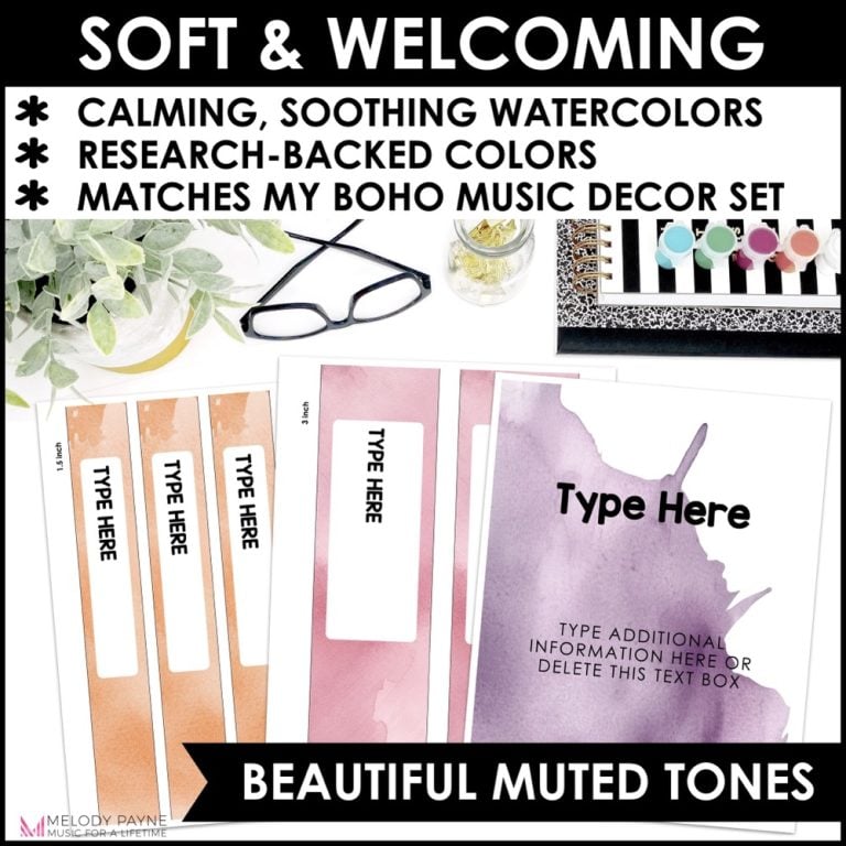 Editable Binder Covers & Spines for Teachers & Students - Boho ...